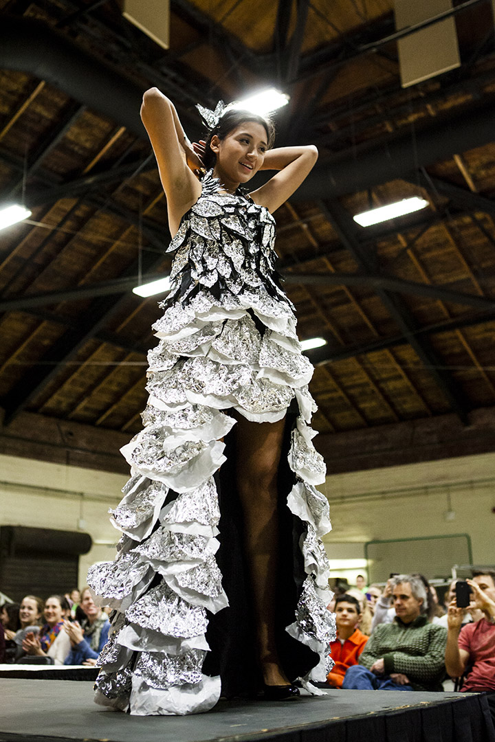 Multimedia: Featuring detritus that delights us, the Trashion Show is a model of recycling ...