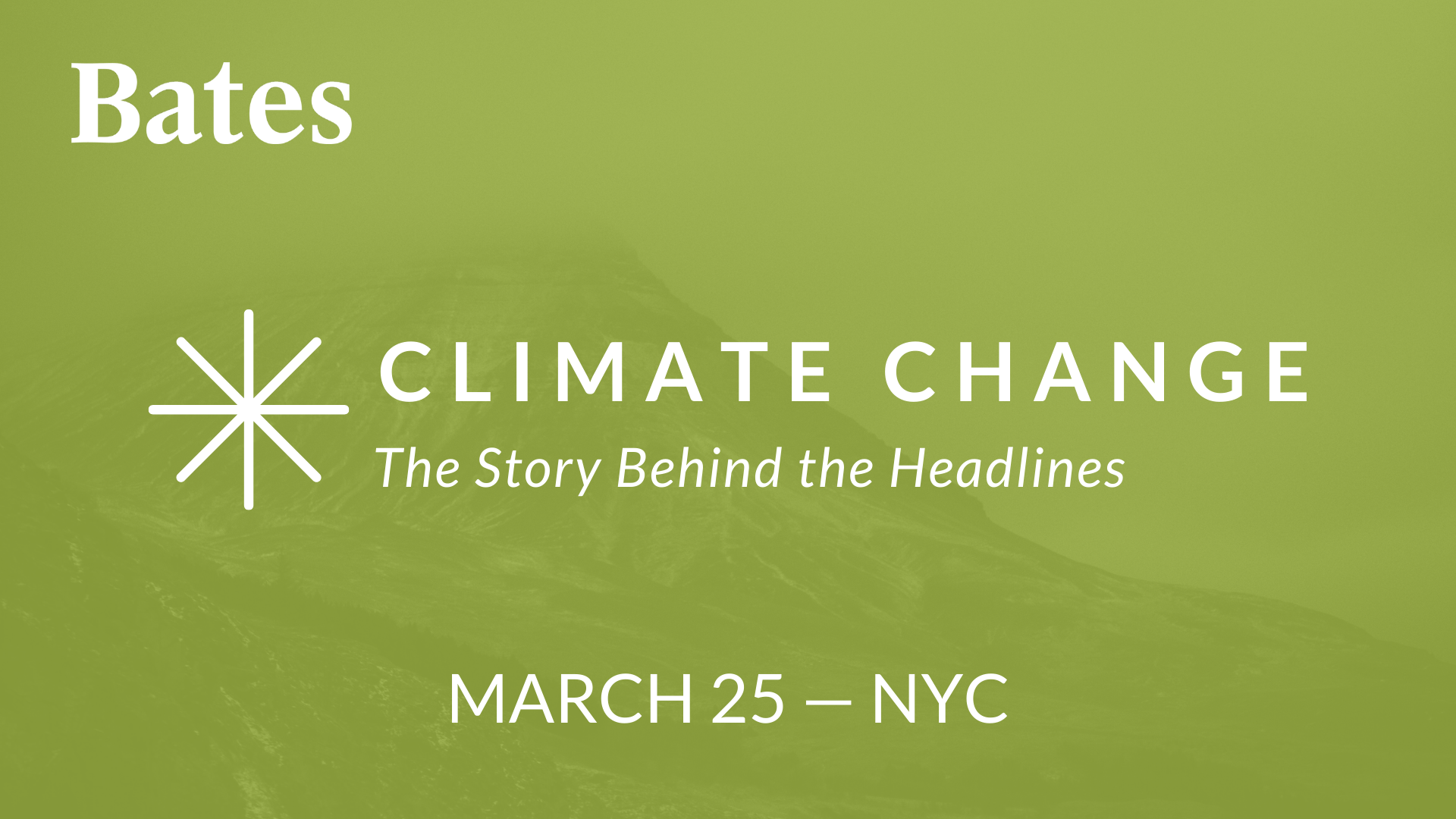 POSTPONED: Climate Change: The Story Behind the Headlines — NYC ...