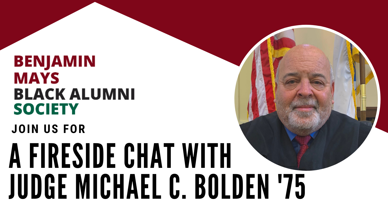 BMBAS Fireside Chat with Judge Michael C. Bolden & Recognition Awards ...