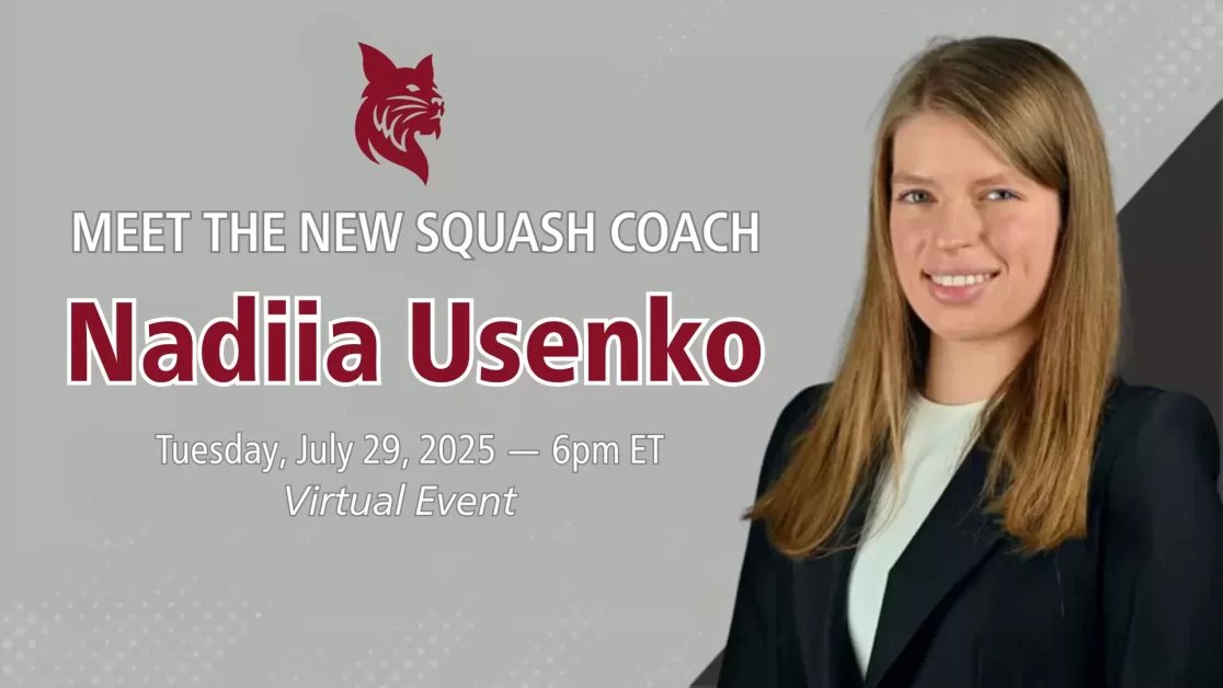 Bates Squash: Meet Head Coach Nadiia Usenko | Alumni | Bates College