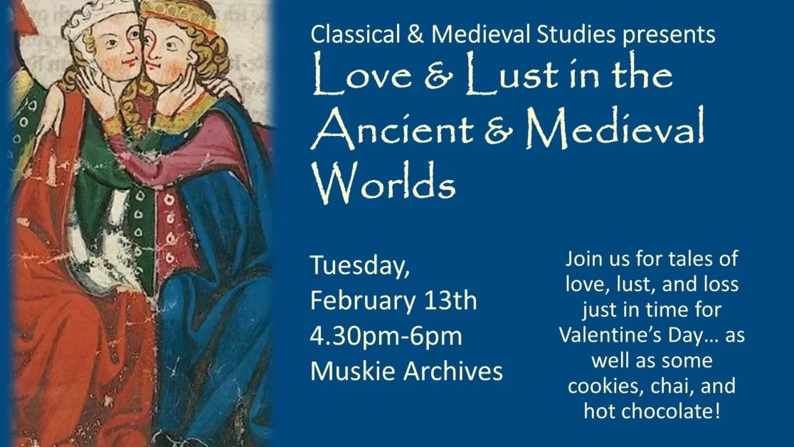 Love and Lust in the Ancient and Medieval Worlds | Classical & Medieval ...