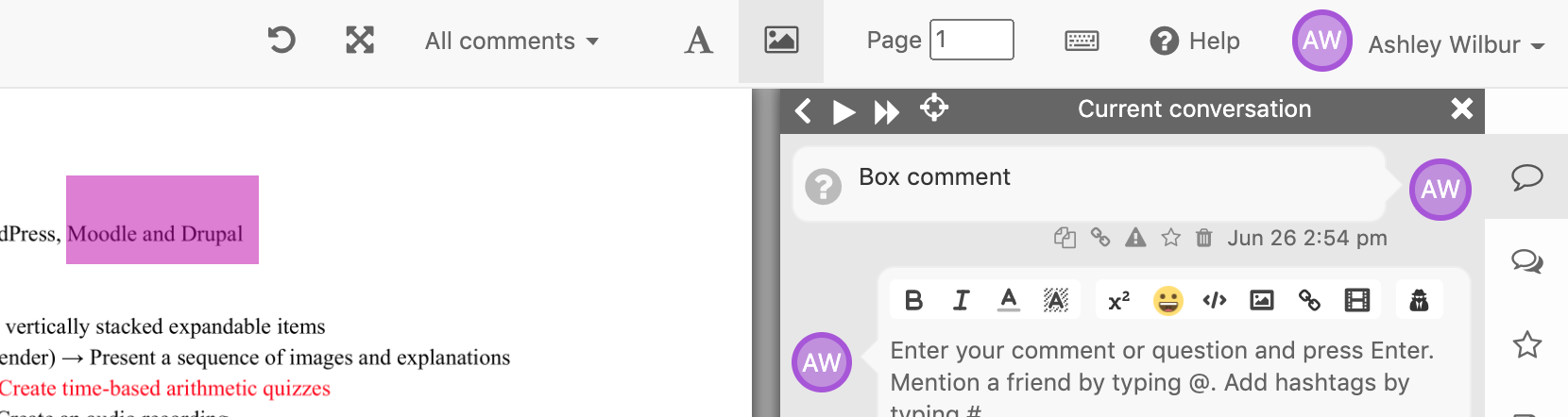 Adding Annotations Part I Curricular And Research Computing Bates College