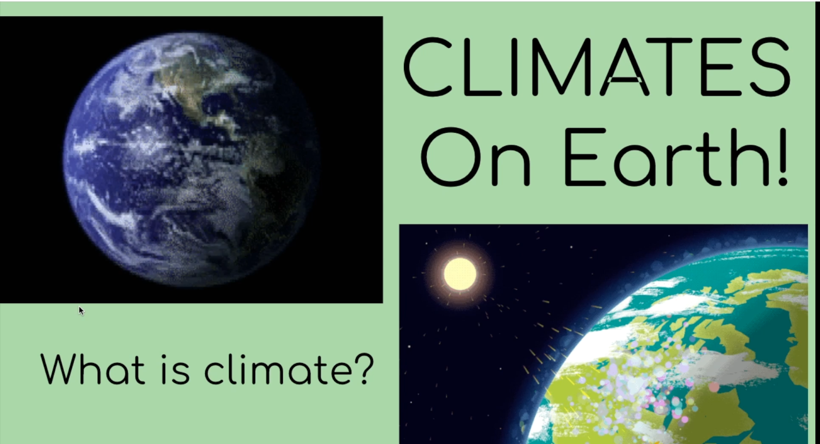 What Is Climate? | Harward Center | Bates College