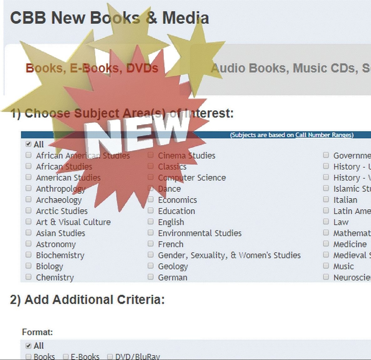 See what’s new at Ladd every week! | Library | Bates College