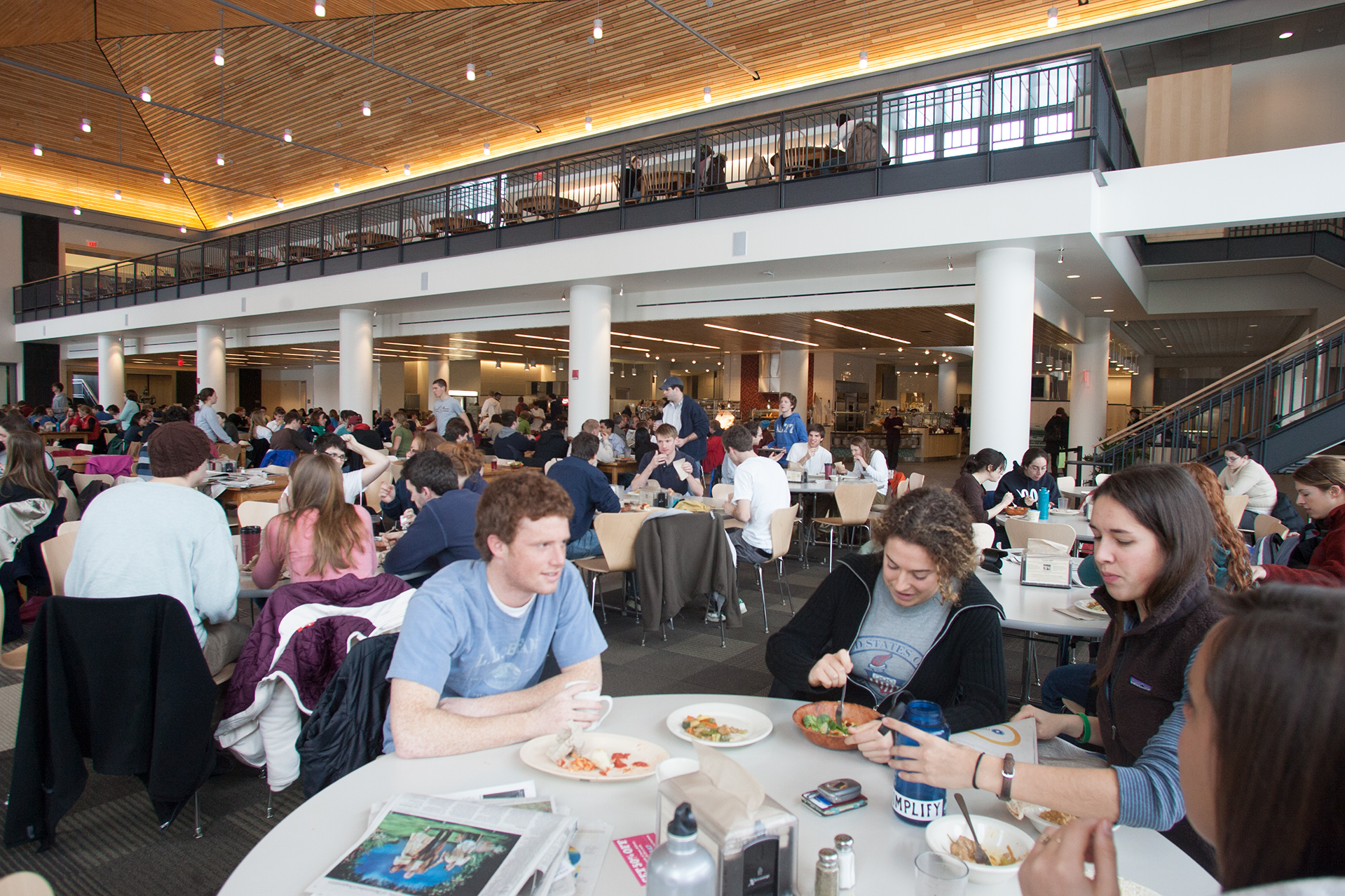 Campus Construction Update: Dining Commons opens | News | Bates College
