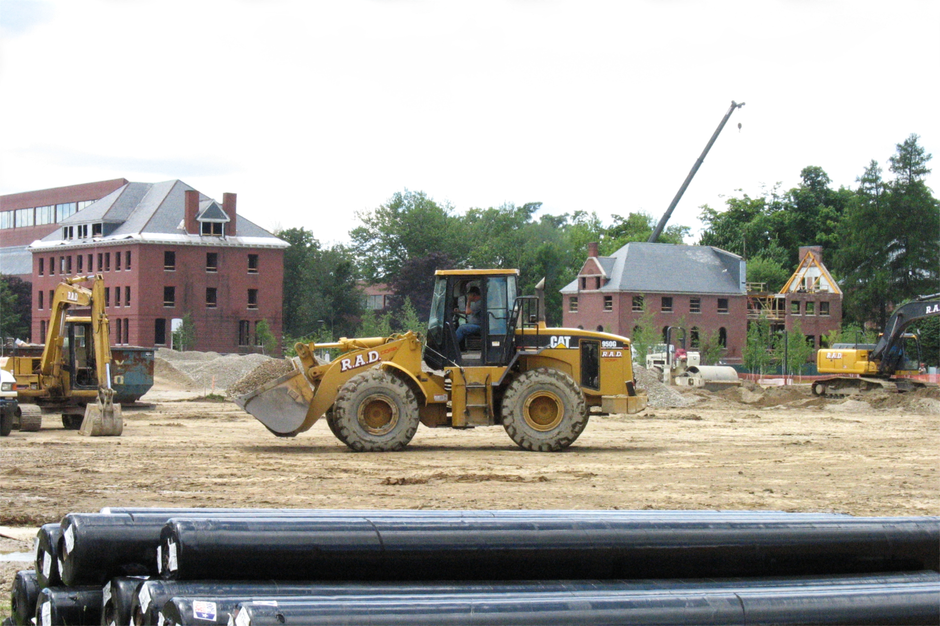 Campus Construction Update: Week of June 28, 2010 | News | Bates College