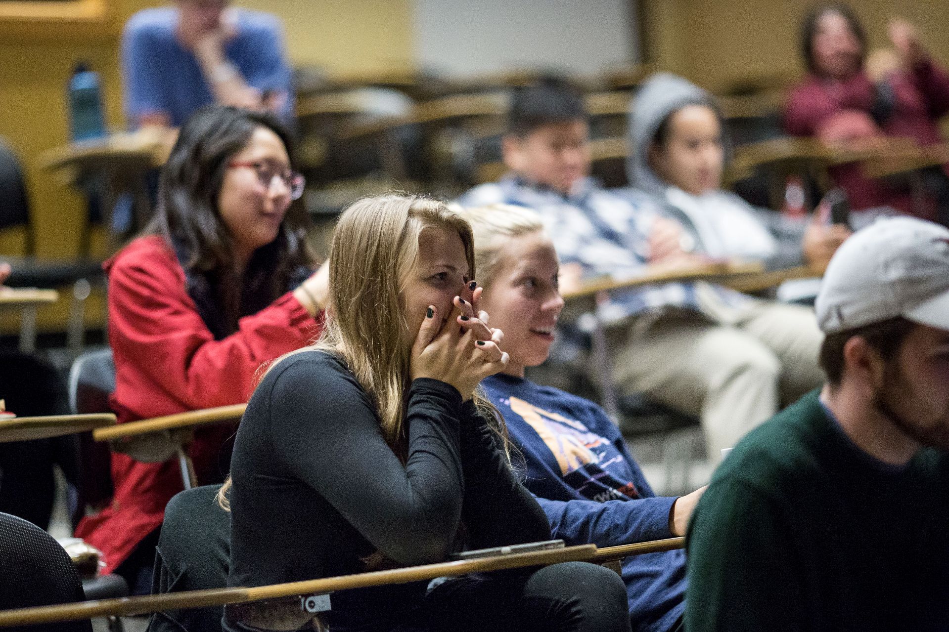 Bates at Night: Watching the debate | News | Bates College