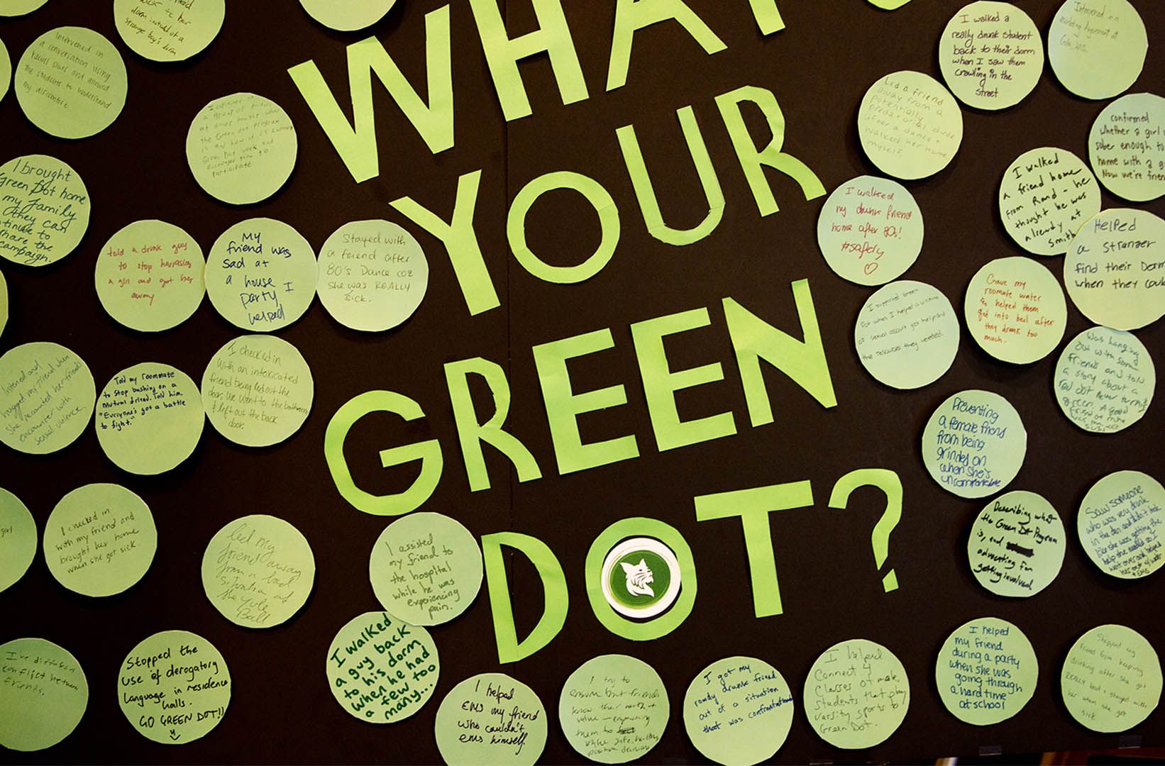 Green Dot equips students (lots of students) to stop power-based ...