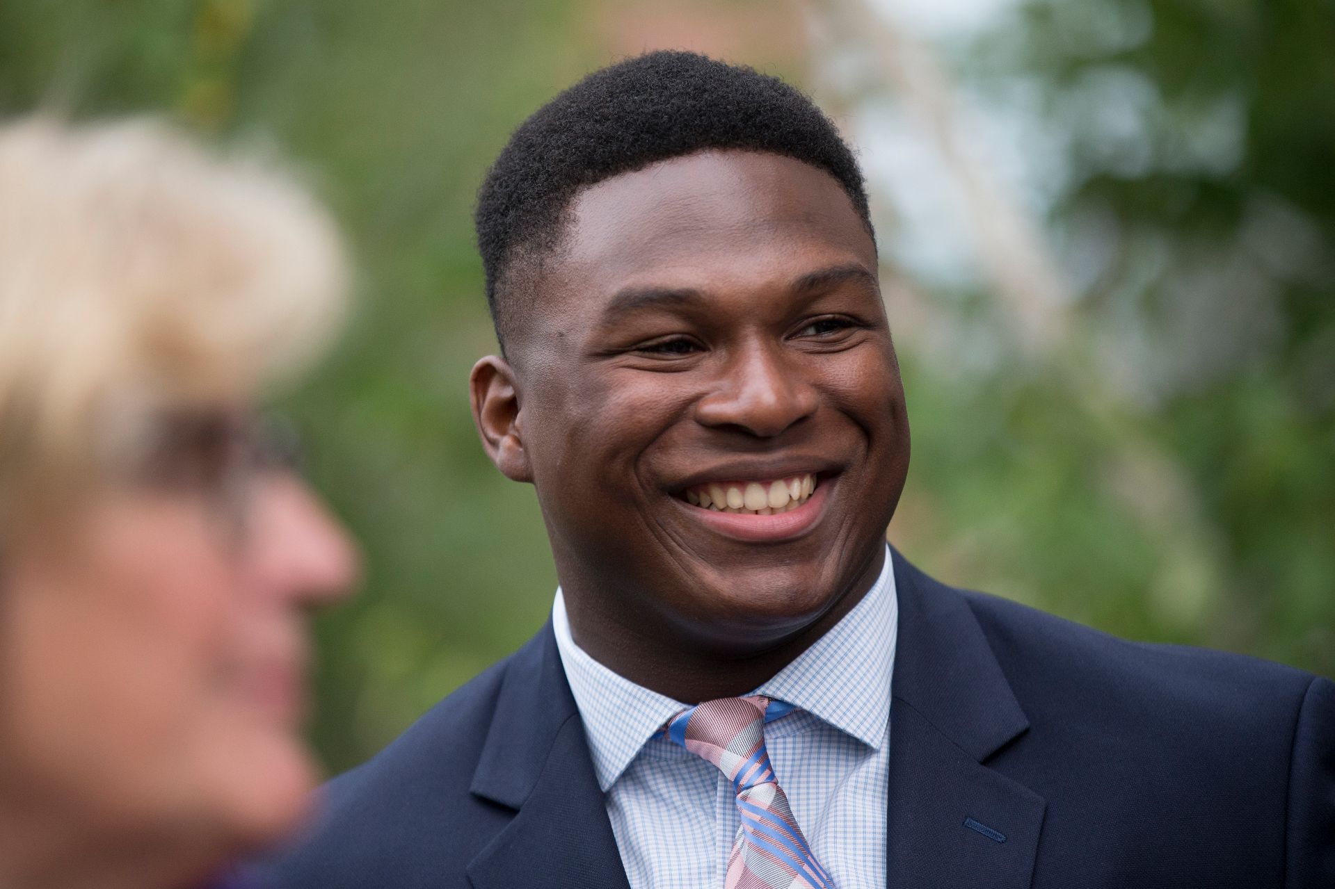 Walter Washington ’19 welcomes the Class of 2021 at Convocation | News ...