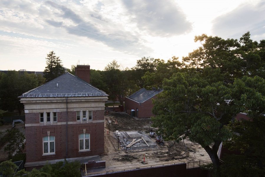 Campus Construction Update: June 22, 2018 | News | Bates College
