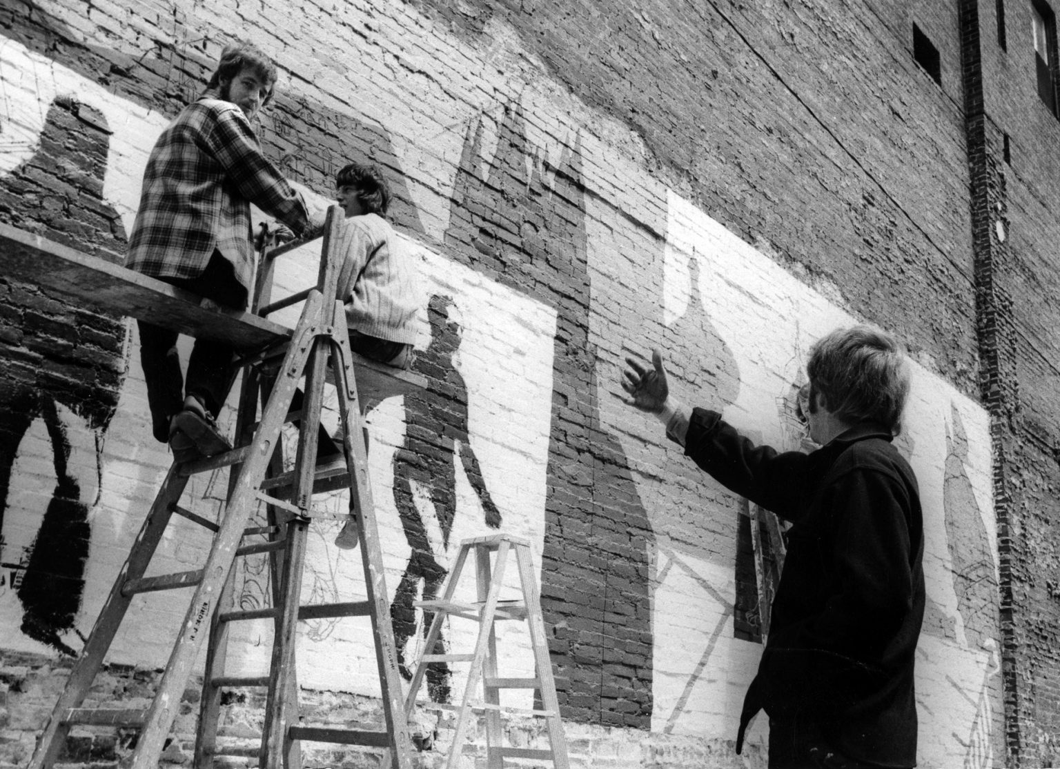 Lisbon Street mural project of 1971 | News | Bates College