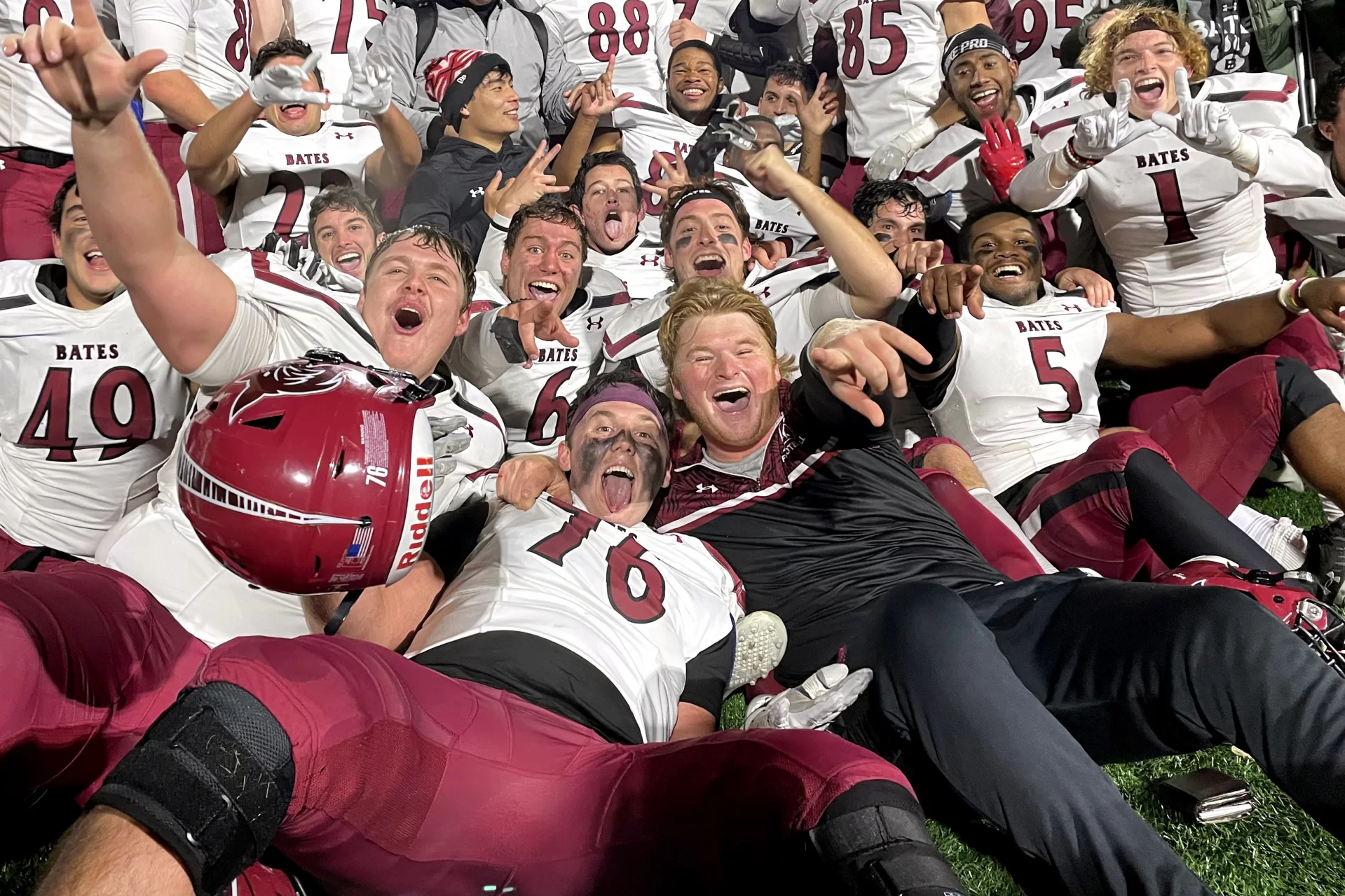 Video: For this Bates quarterback, a big victory five years in the ...