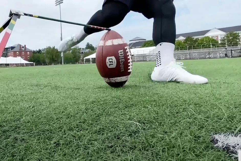 Video: Why this Canadian Football League kicker was practicing on ...