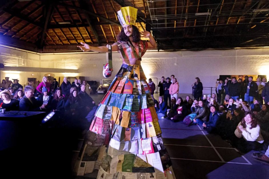 Trashion Show: Once disposable, now elegantly posable | News | Bates ...