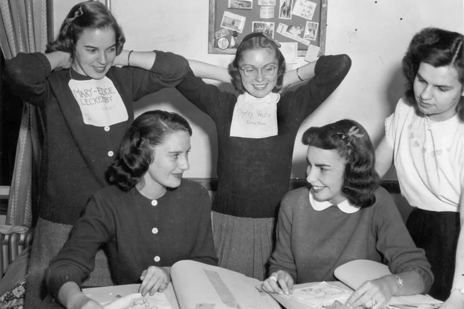 From Bates History: Bib, trowel, and a pinback Bates button | News ...