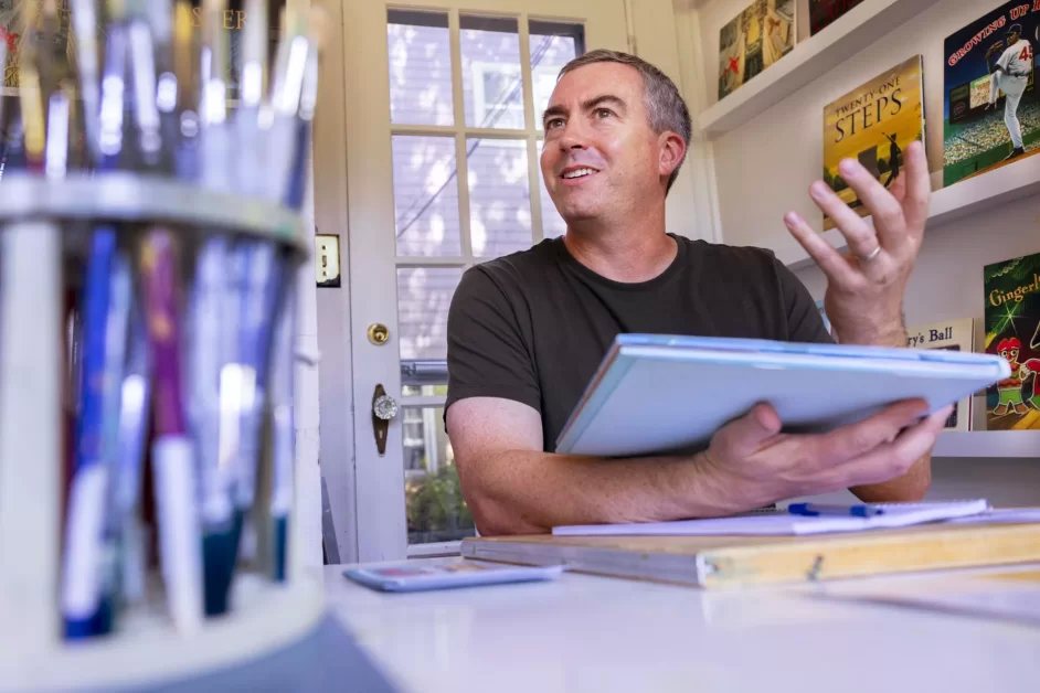 Award-winning illustration by Matt Tavares ’97 chosen for Veterans Day ...