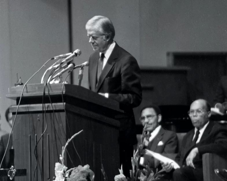 Recalling when Jimmy Carter visited Bates to honor the ‘greatness of ...