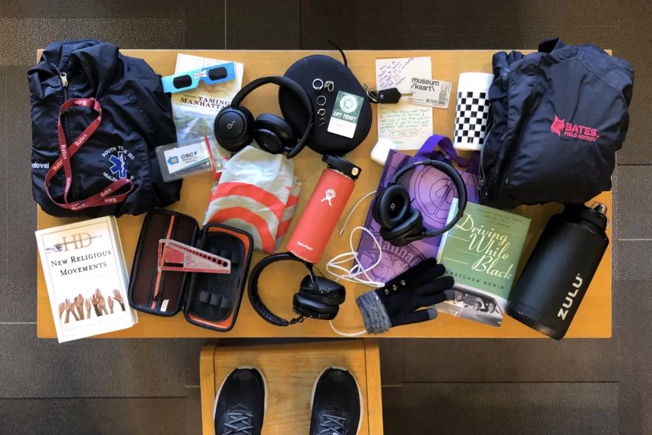 26 items (plus two from Commons) in the Bates library’s Lost and Found ...