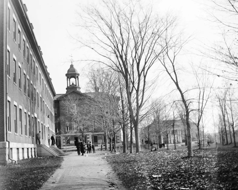 Then and Now: Vintage George French campus images (then) and gorgeous ...