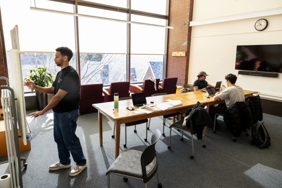 A day in the life of a ‘helluva building,’ Ladd Library at Bates ...