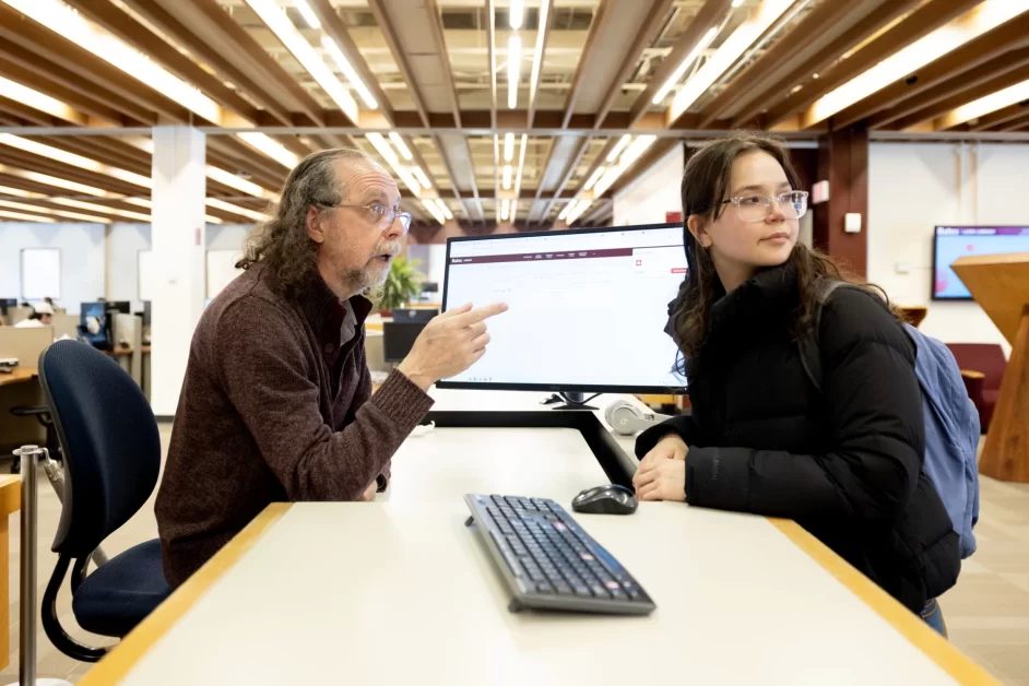 A day in the life of a ‘helluva building,’ Ladd Library at Bates ...