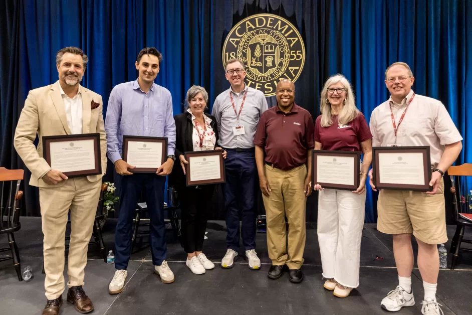 Six alumni honored at Reunion for contributions to Bates and the world ...