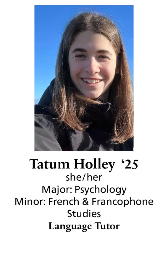 Meet Our Language Tutors | Student Writing and Language Center | Bates ...