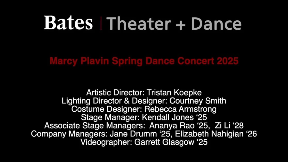 Gesel Mason, “En Route” | Theater and Dance | Bates College