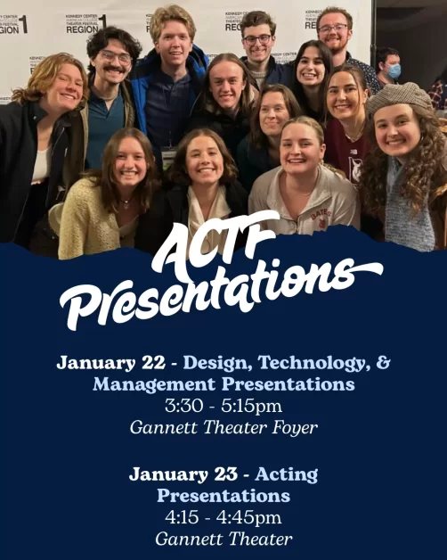 ACTF Acting Presentations | Theater and Dance | Bates College