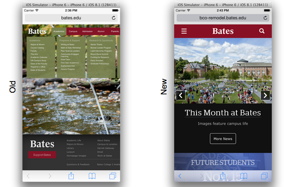 #5 — The News bates.edu: Part I | WordPress Community of Practice ...