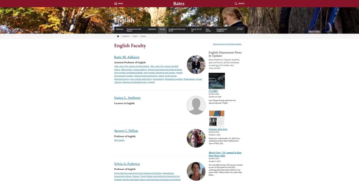 Faculty Expertise: Websites and Pages | WordPress Community of Practice ...